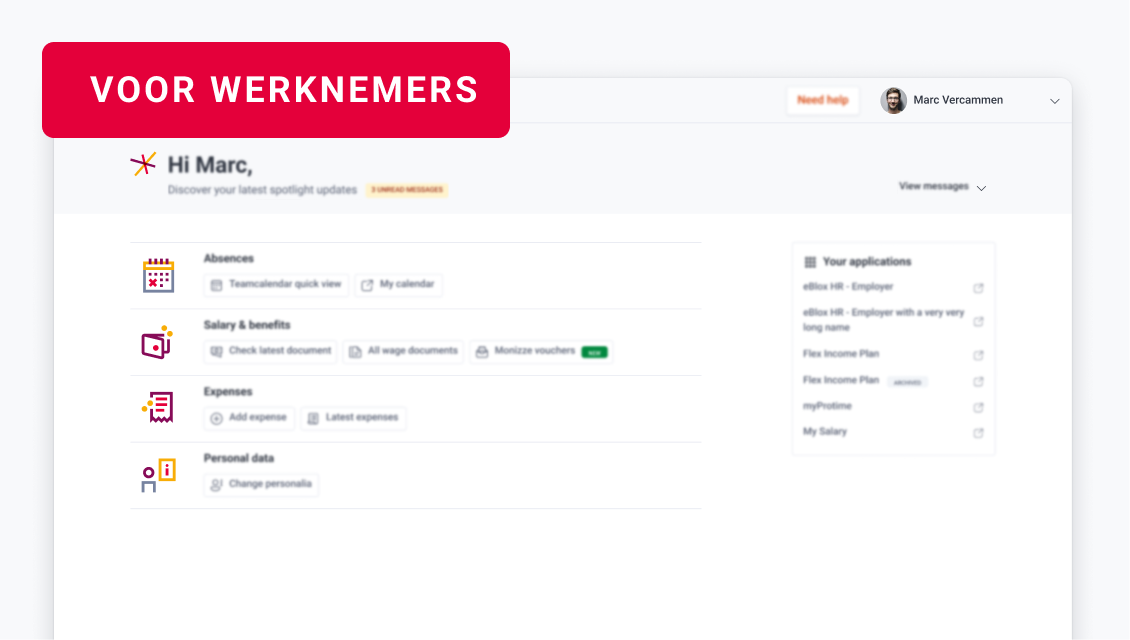 mysdworx voor werknemers & werkgevers | SD Worx